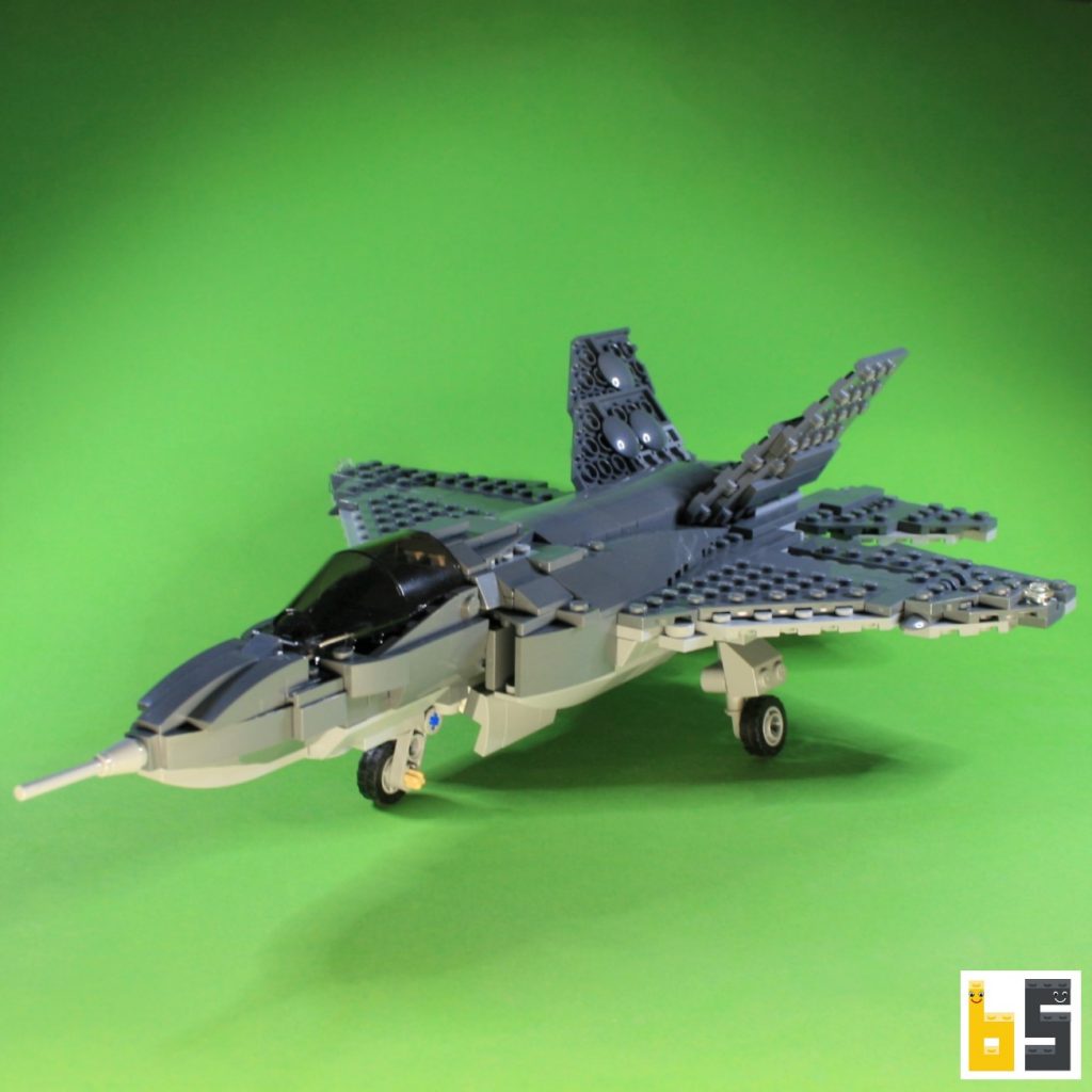 Lockheed-Martin F-35C Lightning II (carrier version) – kit from LEGO ...