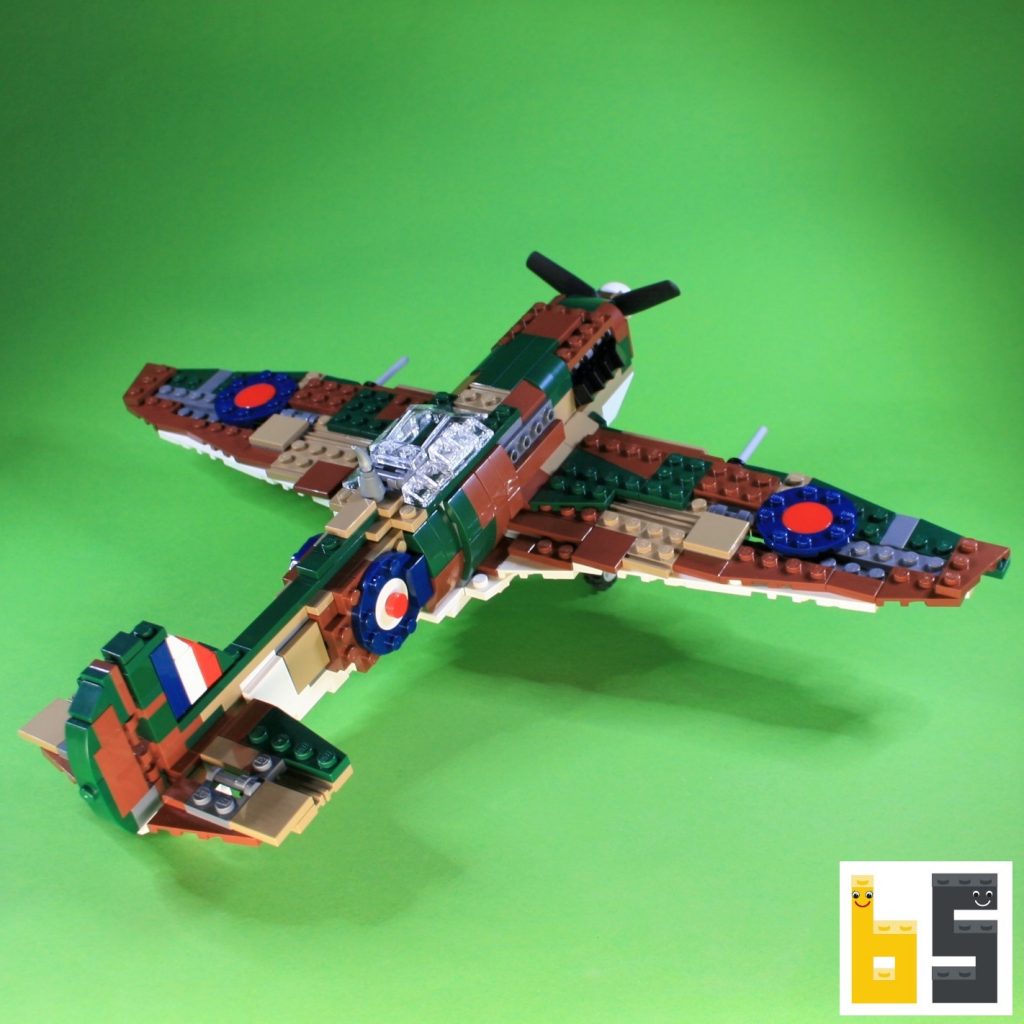 Supermarine Spitfire Mk VB – kit from LEGO® bricks – The Brickworms
