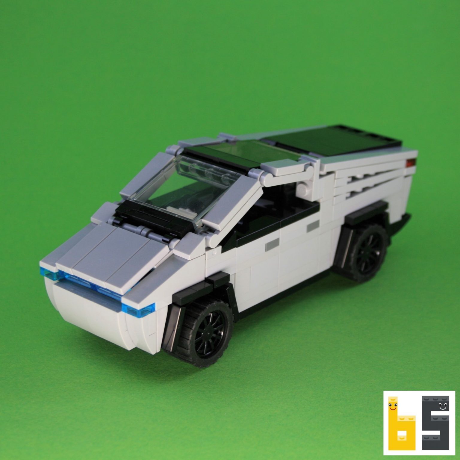 Tesla Cybertruck mini – kit from LEGO® bricks – The Brickworms
