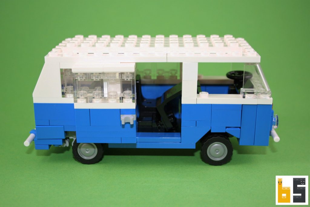 VW-Bus Typ 2 T2b – Bausatz aus LEGO®-Steinen – The Brickworms