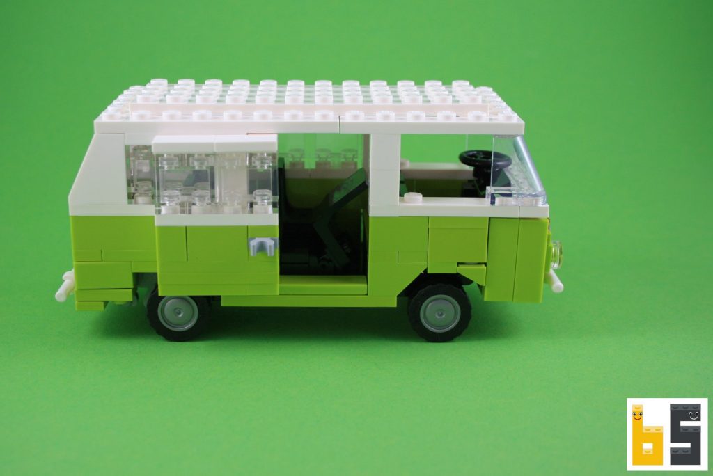 VW Type 2 T2b bus – kit from LEGO® bricks – The Brickworms