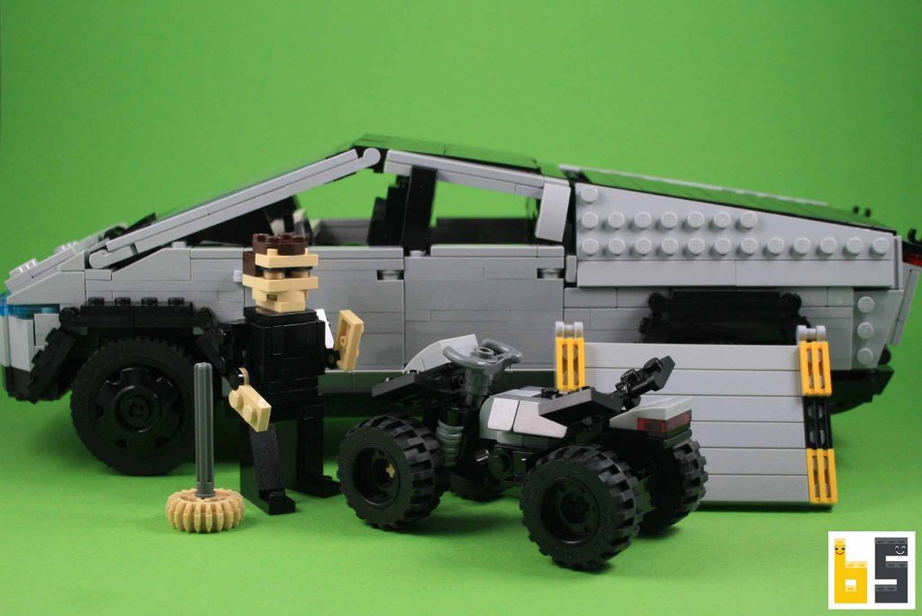 Tesla Cybertruck – kit from LEGO® bricks – The Brickworms