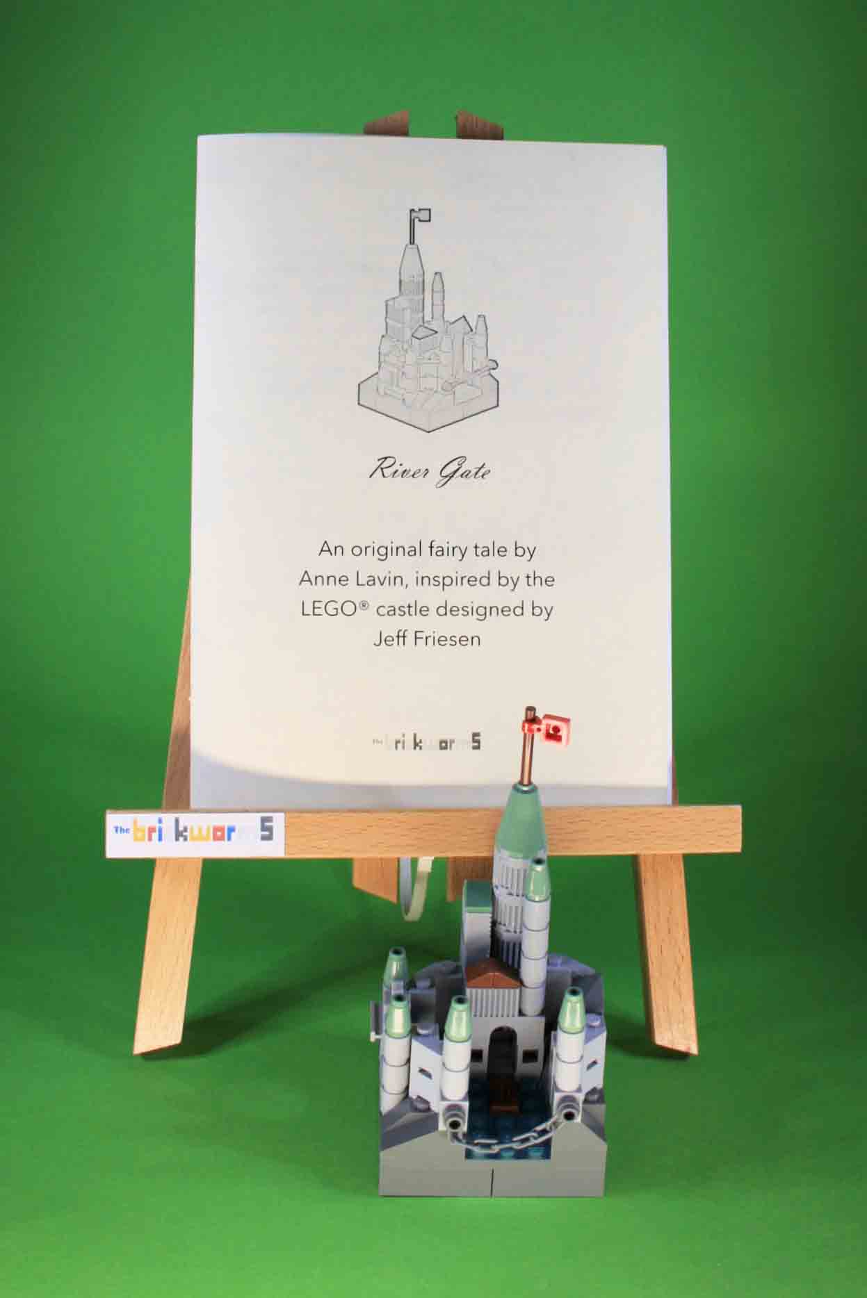 River Gate (castle 2) – kit from LEGO® bricks – The Brickworms