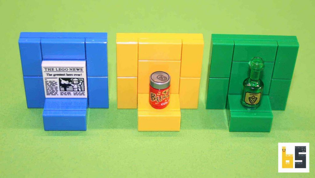 Recycling logos – kit from LEGO® bricks – The Brickworms