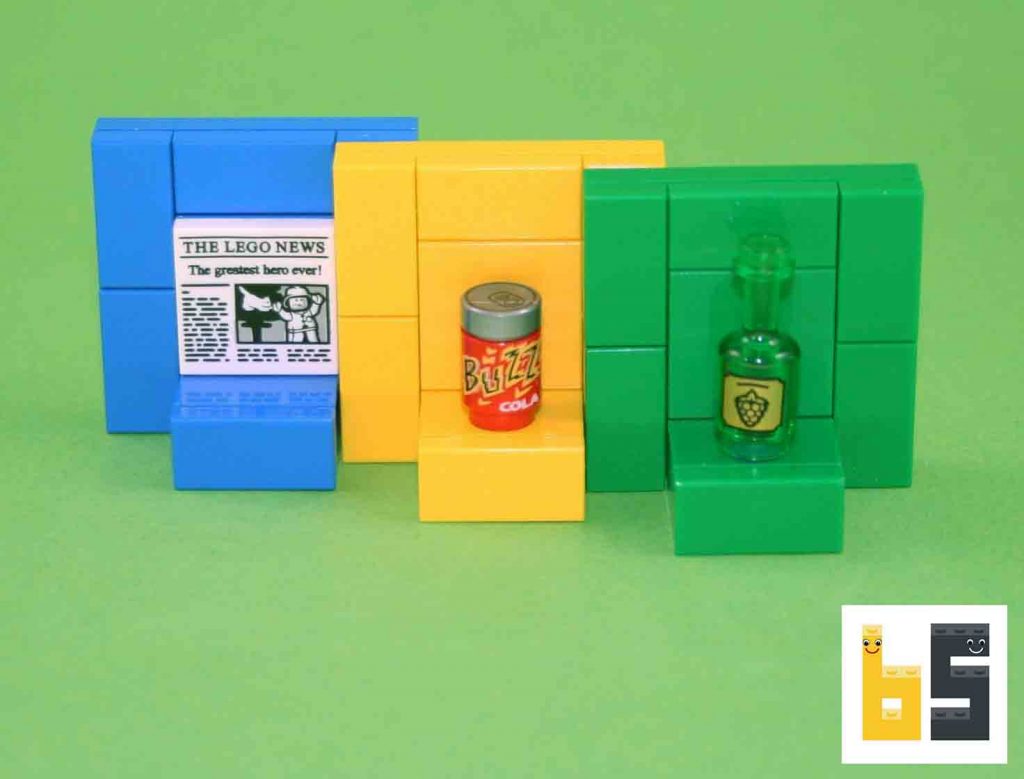 Recycling logos – kit from LEGO® bricks – The Brickworms