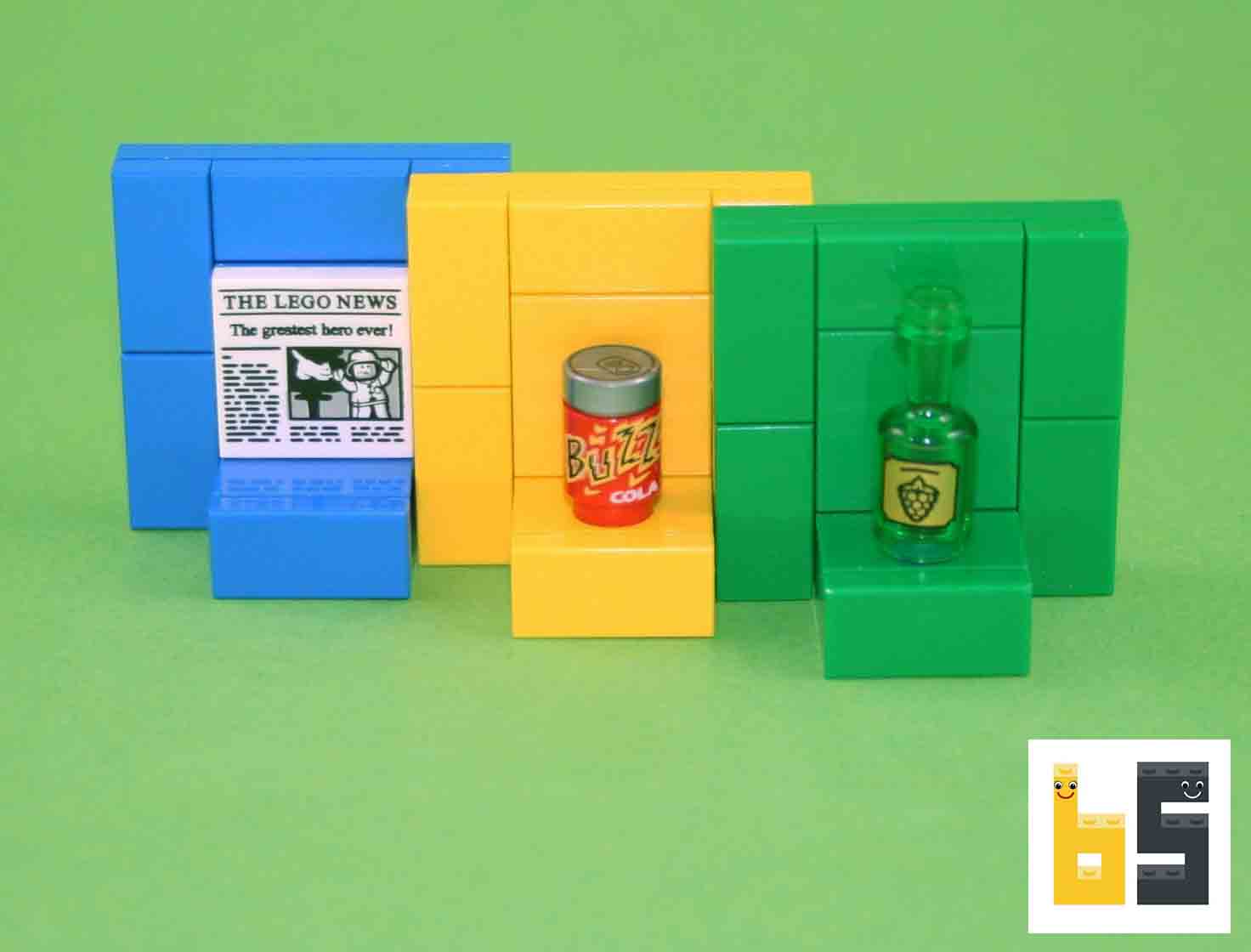 Recycling logos – kit from LEGO® bricks – The Brickworms