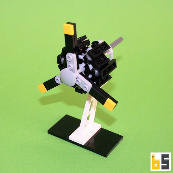 Nakajima NK1C Sakae-12 engine – kit from LEGO® bricks – The Brickworms