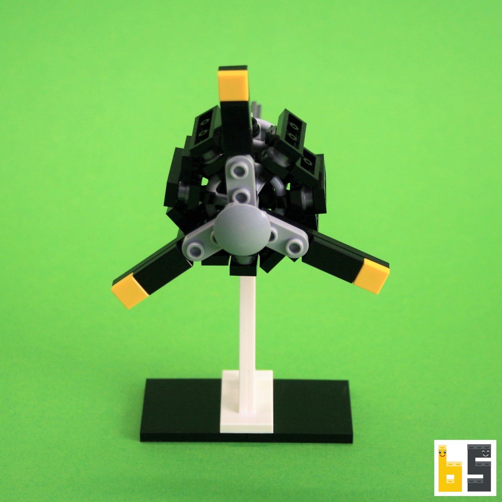 Nakajima NK1C Sakae-12 engine – kit from LEGO® bricks – The Brickworms