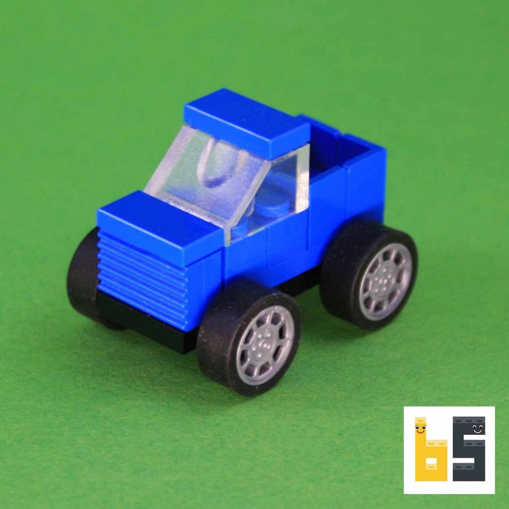 Micro pick-up – kit from LEGO® bricks – The Brickworms
