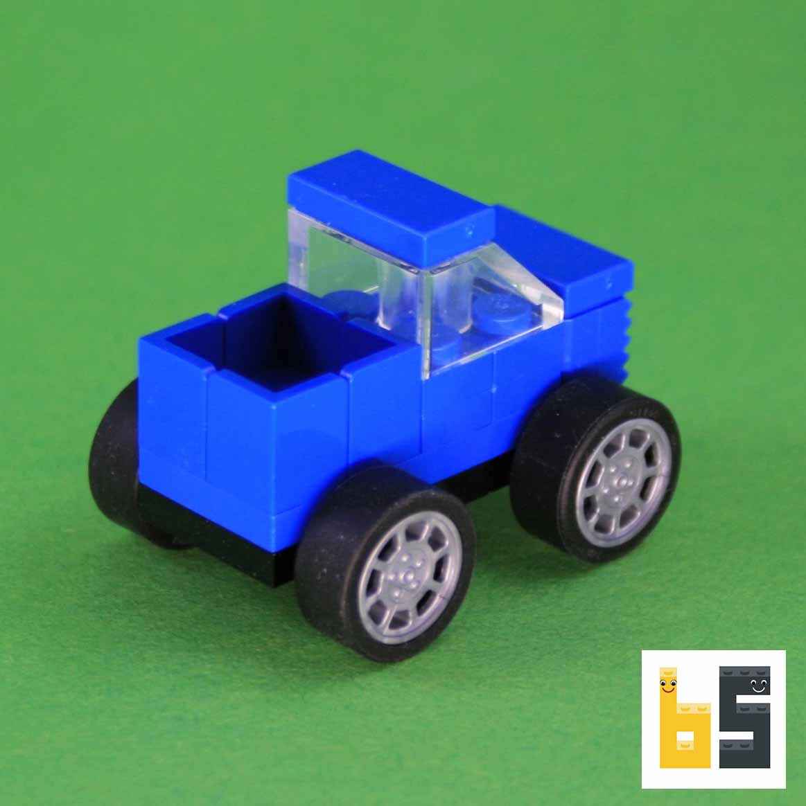 Micro pick-up – kit from LEGO® bricks – The Brickworms