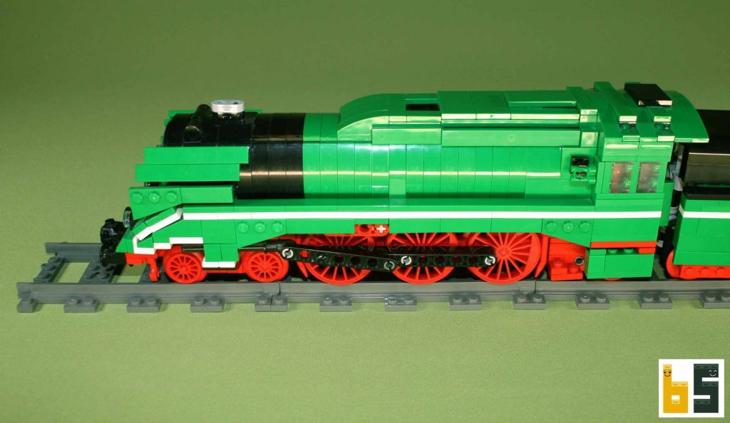 DR 18 201 steam loco – kit from LEGO® bricks – The Brickworms