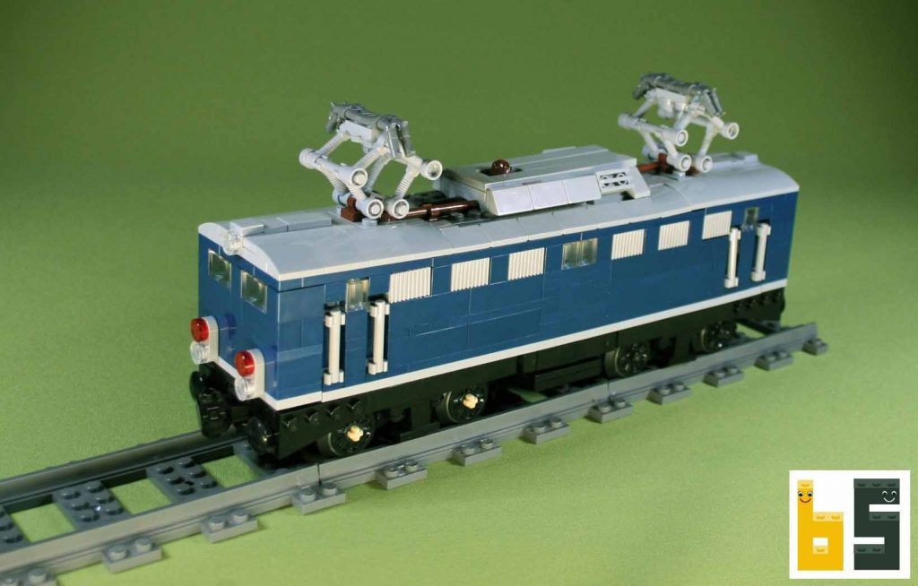 DB E 10 electric loco – kit from LEGO® bricks – The Brickworms