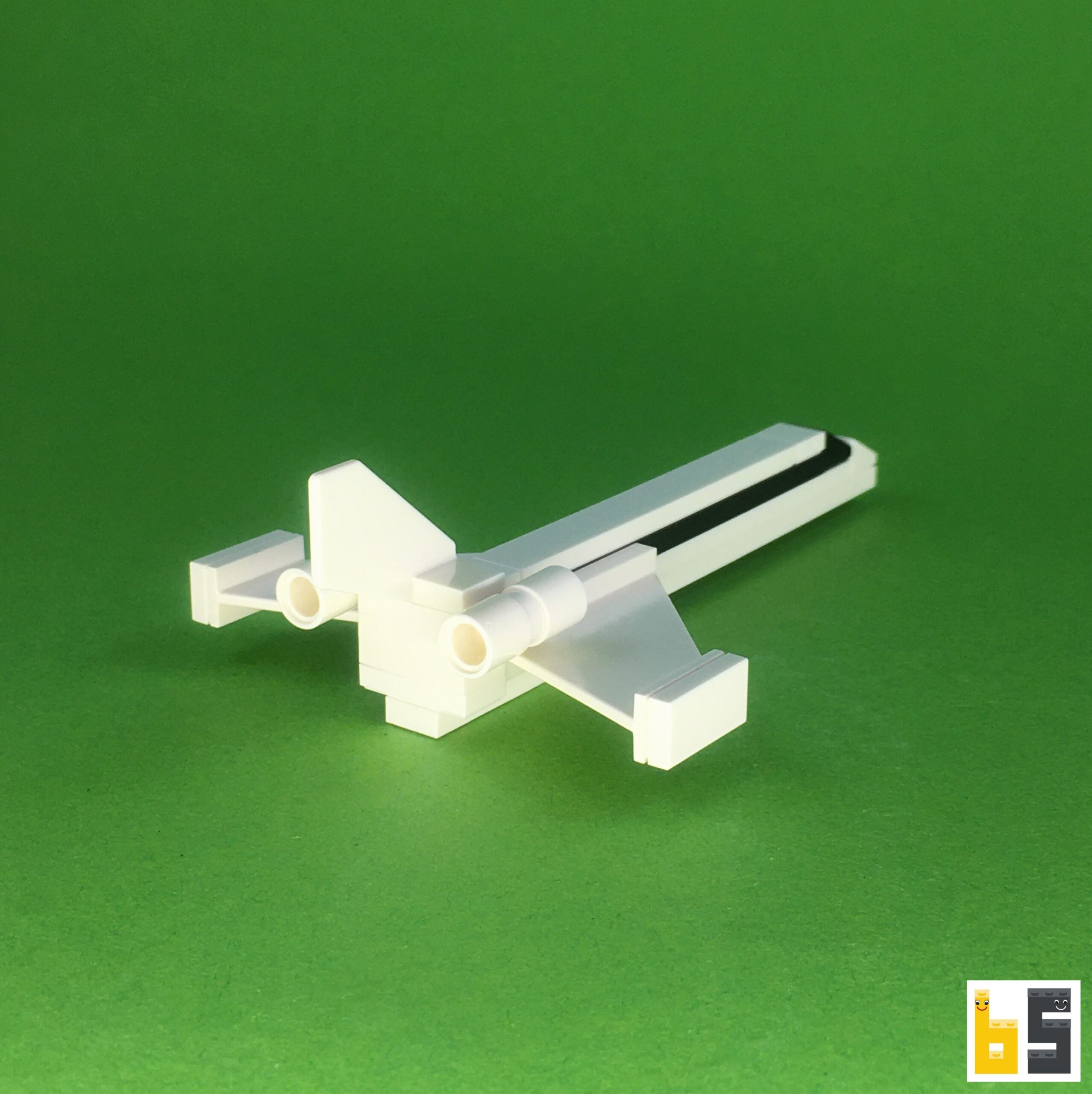Jet airplane – kit from LEGO® bricks – The Brickworms