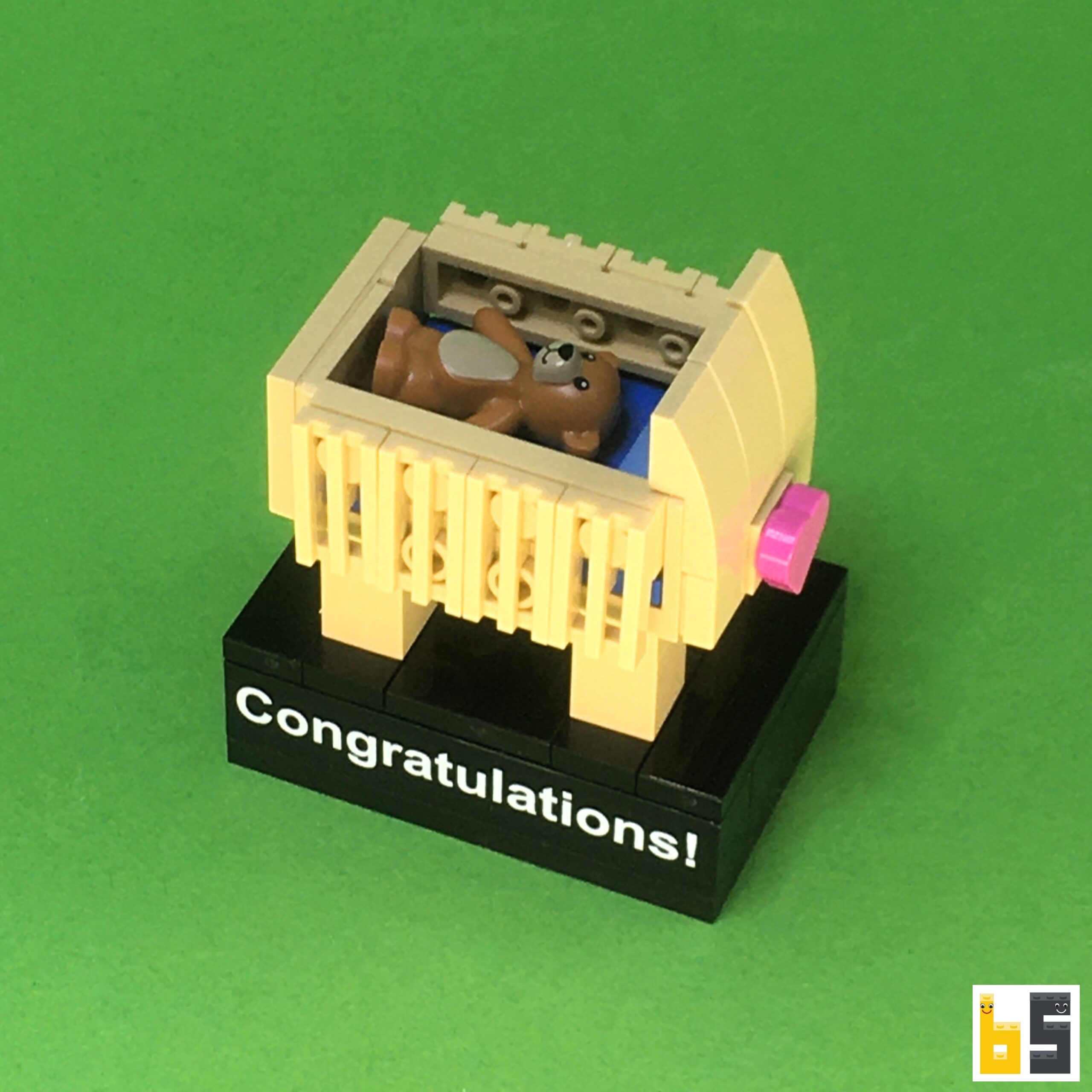 Congratulations! (Baby) – kit from LEGO® bricks – The Brickworms