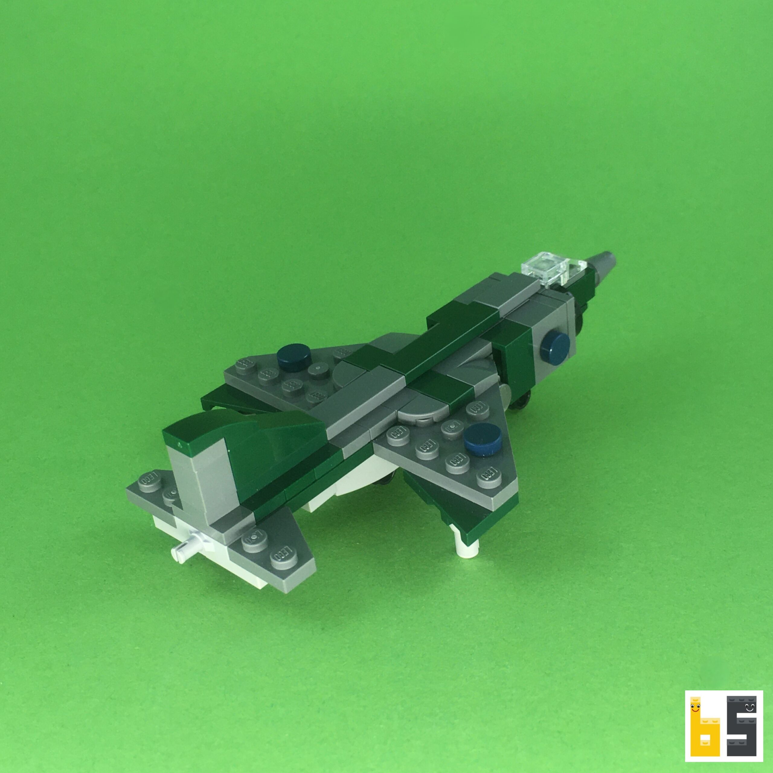 Micro British Aerospace Sea Harrier – kit from LEGO® bricks – The ...