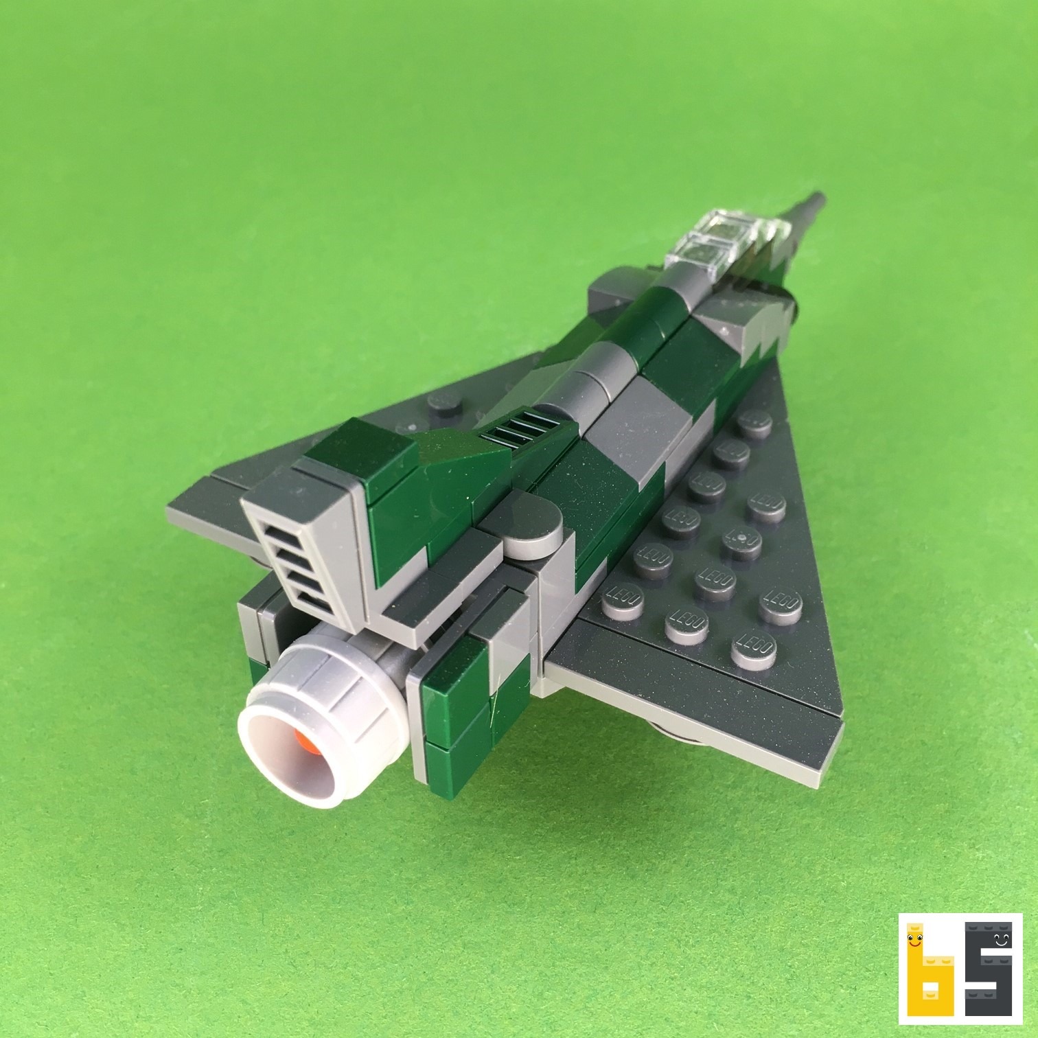 Micro Dassault Mirage 2000 – kit from LEGO® bricks – The Brickworms